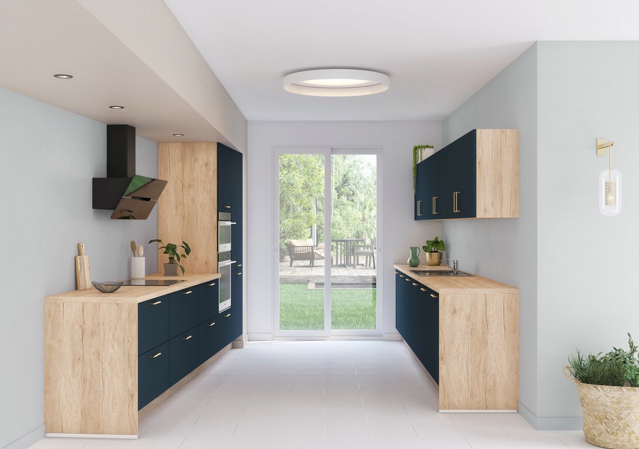 Modèle de Cuisine Velvet Conviviale - Ixina Belgique